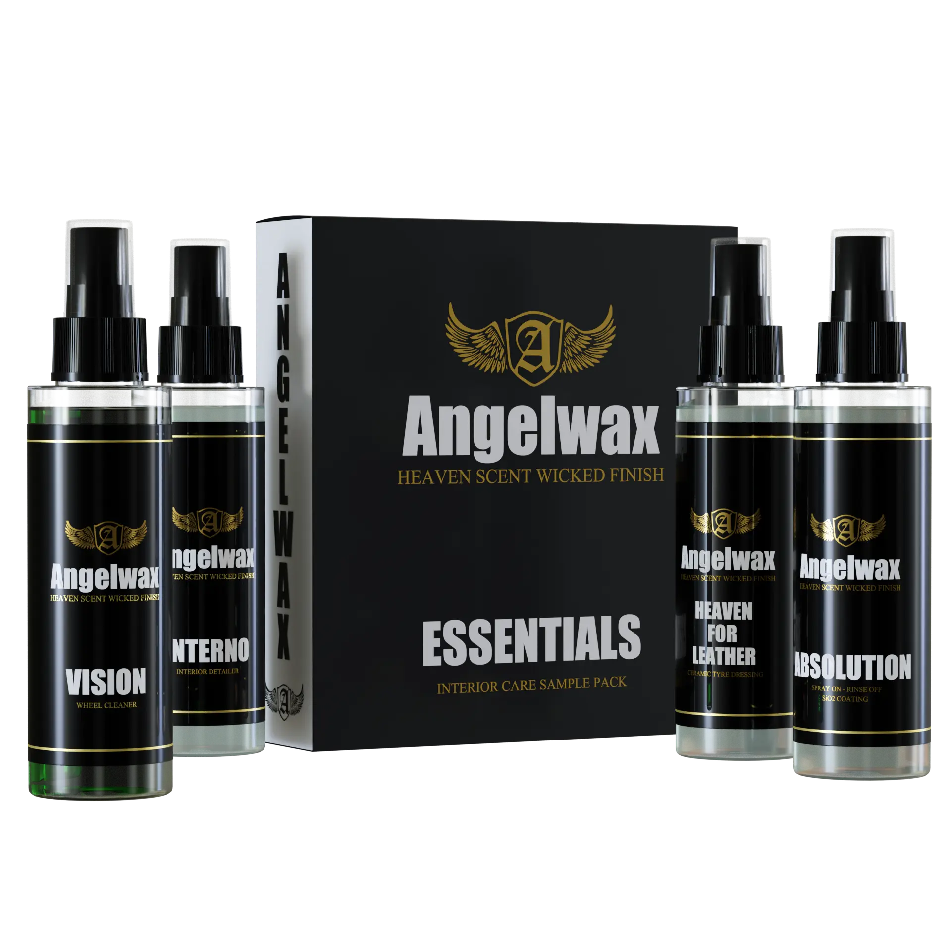 Essentials: Interior Care Sample Pack – Angelwaxshop